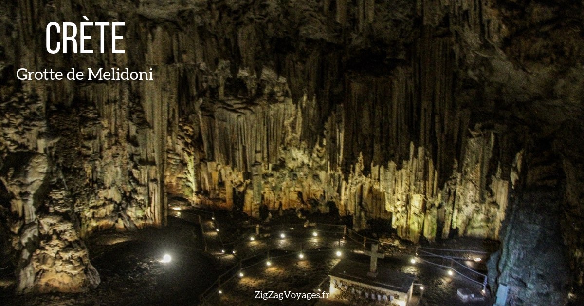 Grotte de Melidoni (Crète) - Photos + Conseils Pratiques