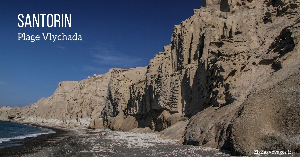 La plage de Vlychada (Santorin) - Conseils + photos