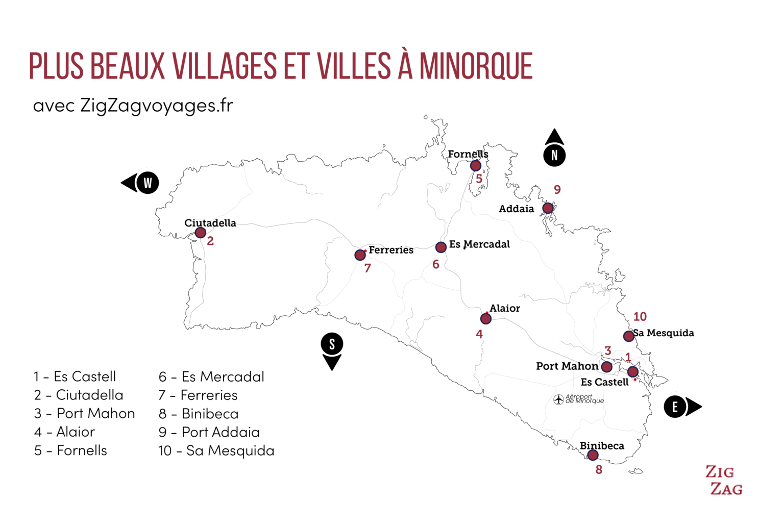 15 plus beaux villages (et villes) de Minorque